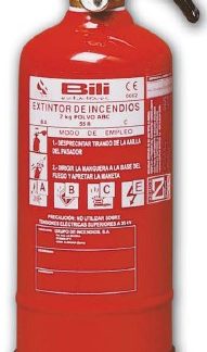 Extintor GLORIA 1Kg Pó Quimico - Extincêndios